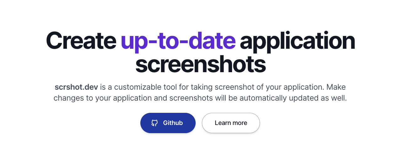 Create up-to-date screenshots of your application | Marcin Skrzyński's Blog